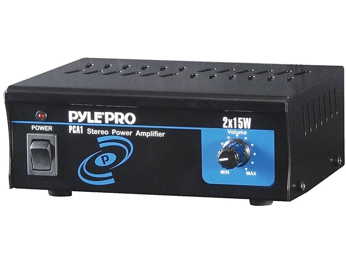 88% off Pyle Home PCA1 30W Stereo Mini Power Amplifier - $9.99