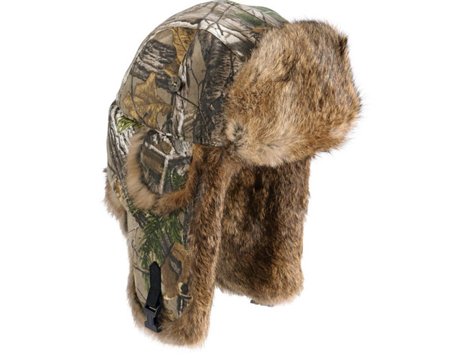 70% off Mad Bomber Camo Rabbit-Fur Hat, $15 + Free Store Pickup