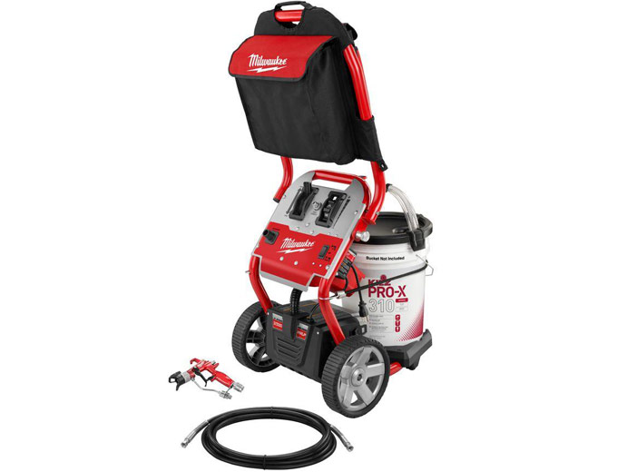 $275 off Milwaukee Airless/Fine Finish Paint Sprayer Hub M4910-21, $265 ...