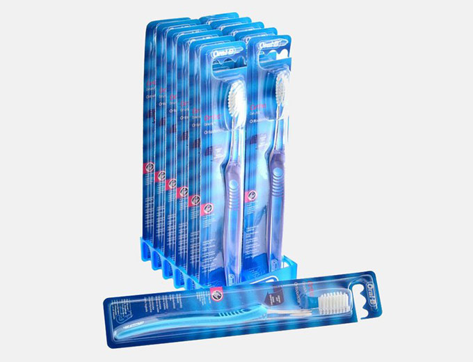 48% off 12-Pack off Oral-B Specialty Orthodontic Toothbrush, $13 + Free ...