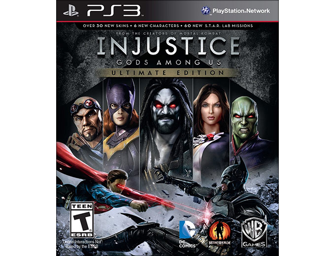 Injustice: Gods Among Us Ultimate Edition PS3 - $14.99