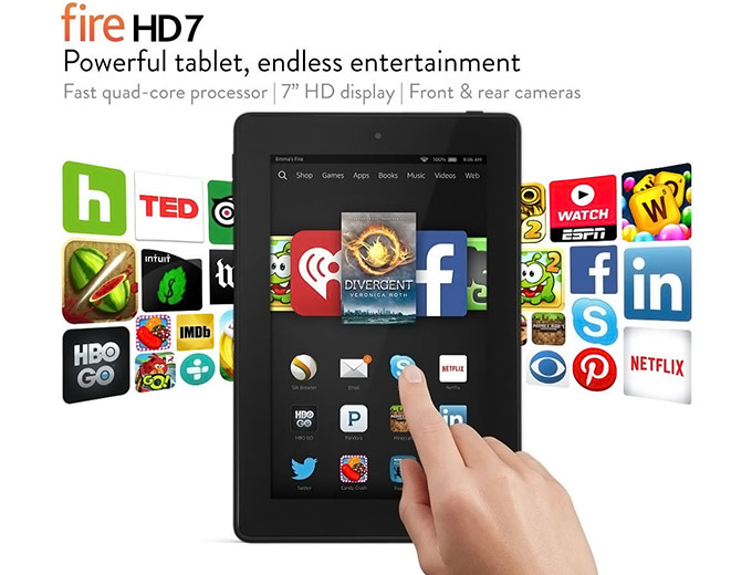 $60 off Amazon Fire HD 7 Tablet - $79 + Free Shipping