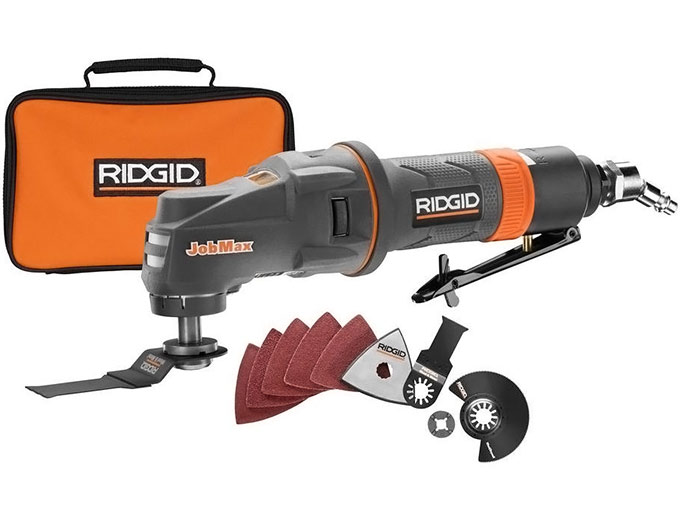 61% off Ridgid R9020PNK Pneumatic JobMax Multi-Tool Kit - $39 + Free ...