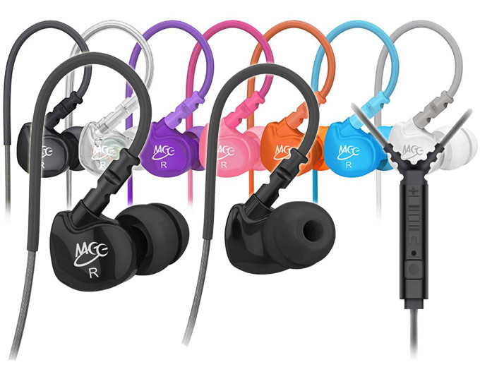 64% off MEElectronics Sport-Fi M6P In-Ear Headphones w/ Mic, $14.49