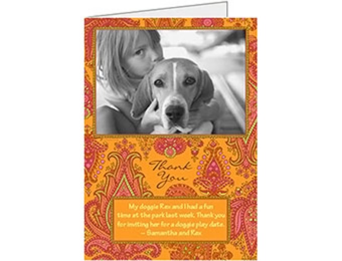 32 Off Custom Photo Greeting Cards At Walmart 97 Cents